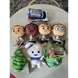 toy factory | Toys | Ghostbusters 8s Movie Set Of 8 Chibi Plush Stuffed ...